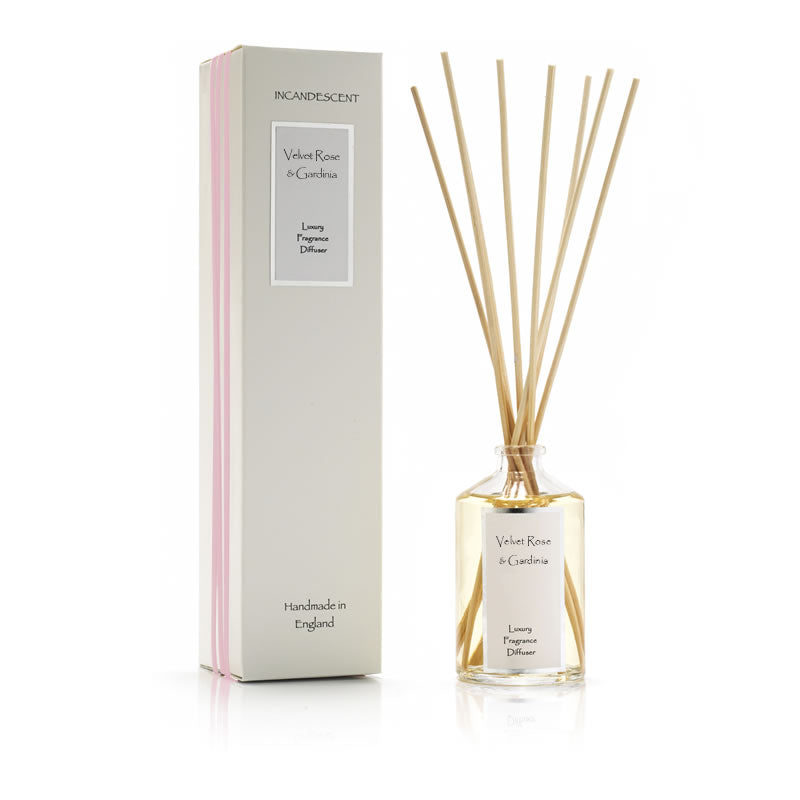 VELVET ROSE & GARDENIA fragrance diffuser 100ml – INCANDESCENT